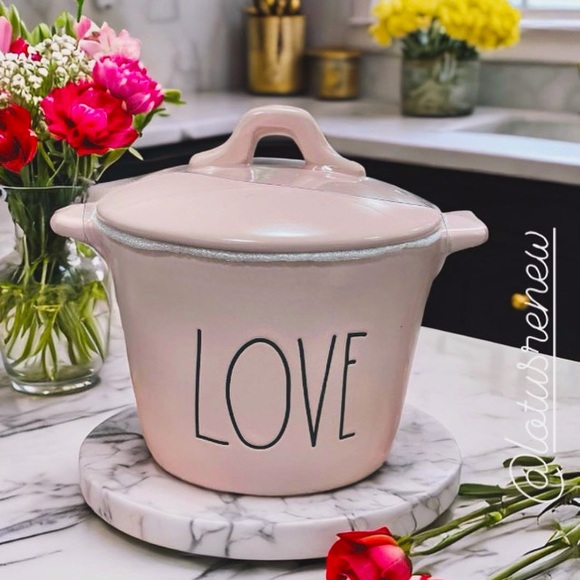 Rae Dunn | Kitchen | Last Onenwt Rae Dunn Small Ceramic Love Casserole ...
